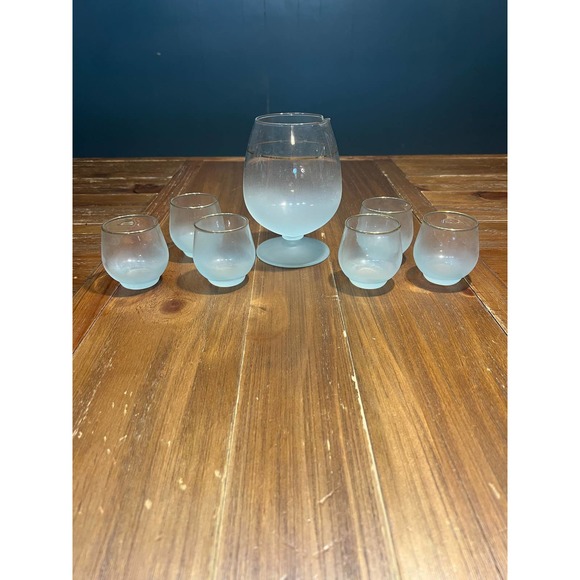 Blendo | Dining | Blendo Pale Blue Brandy Set | Poshmark